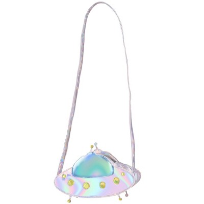 Halloweencostumes.com Women Women's Ufo Alien Costume Purse, Blue/gray ...