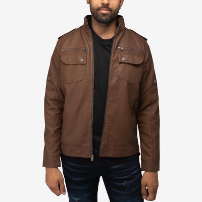 X Ray Men's Utility Jacket With Faux Shearing Lining : Target