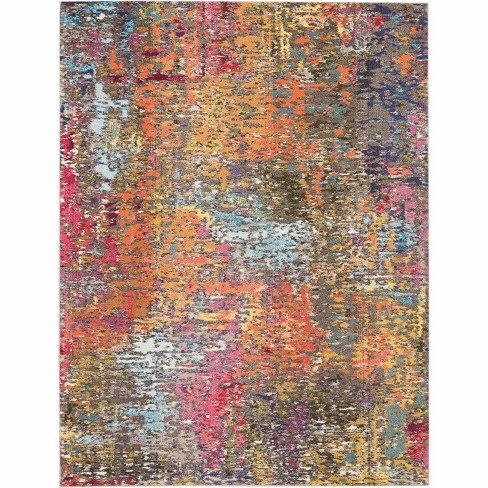 Nourison Celestial 7'10" X 10'6" (8' X 11') Sunset Indoor Area Rug ...