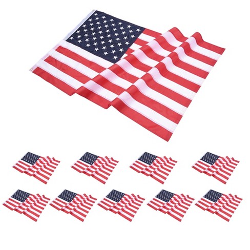 Yescom 10 Pcs 4x6 Ft Us Flag Sewn Stripes Polyester Fade Resistance ...
