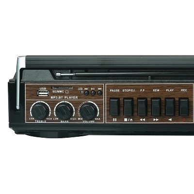 Audiobox® Rxc-25bt 10-watt Portable Cassette Player And Recorder ...