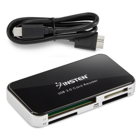 Insten Usb C Card Reader Usb 3.0 With Usb C Cable, 6 In 1 Compatible ...