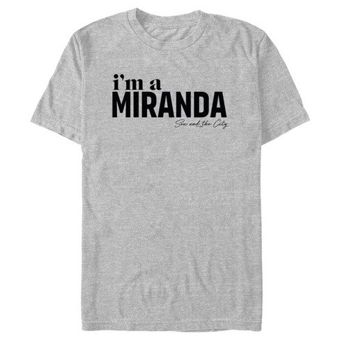 Men's Sex And The City I'm A Miranda Text T-shirt : Target