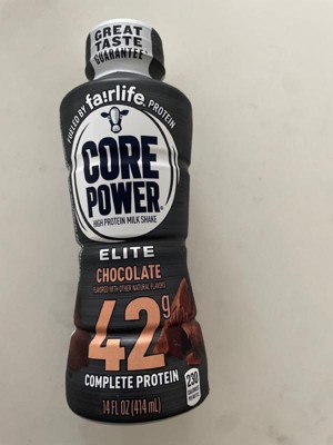 Core Power Chocolate 26g Protein Shake - 14 Fl Oz Bottle : Target