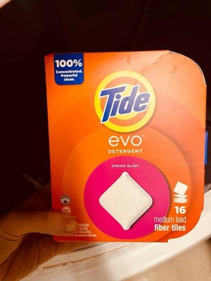 Tide Evo Spring Blast Laundry Detergent Tiles : Target