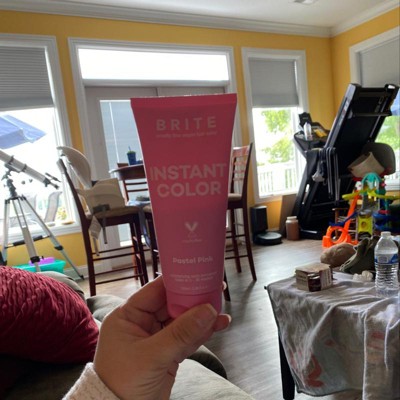 Brite Instant Semi-permanent Moisturizing Hair Color - Pastel Pink - 3. ...