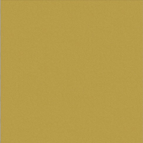 Serene Saffron Yellow Plain Paste The Wall Wallpaper : Target