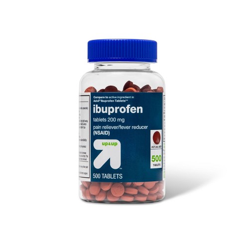 Ibuprofen Child Safety Top (nsaid) Pain Relievers - 500ct - Up & Up ...