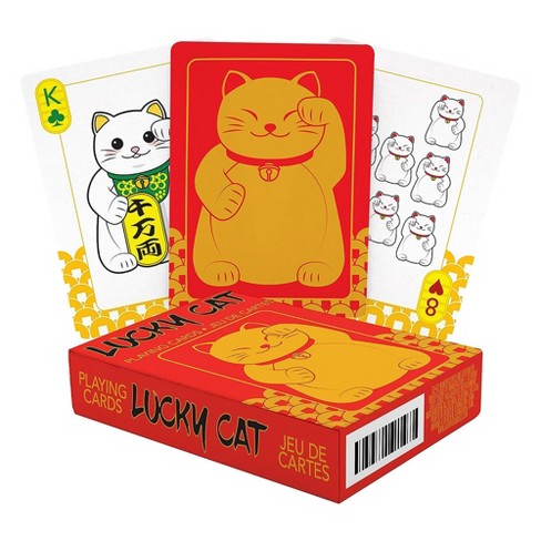 Aquarius Puzzles Lucky Cat Playing Cards : Target