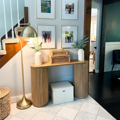 Dowel Console Table Natural - Threshold™ Designed With Studio Mcgee ...
