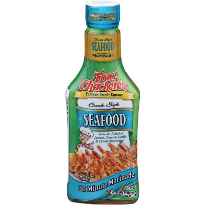 Tony Chacheres Marinade Seafood Pourable - Case Of 6 - 12 Oz : Target