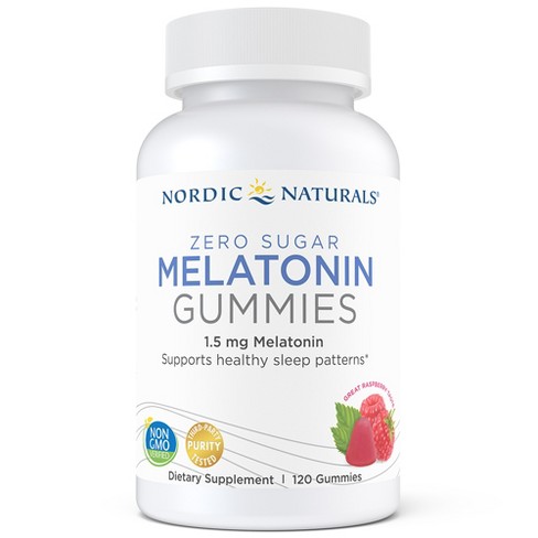 Nordic Naturals Melatonin Gummies - Help Maintain Healthy Sleep ...