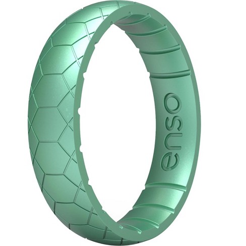 Enso Rings Thin Etched Legends Series Silicone Ring - 4 - Medusa Snake ...