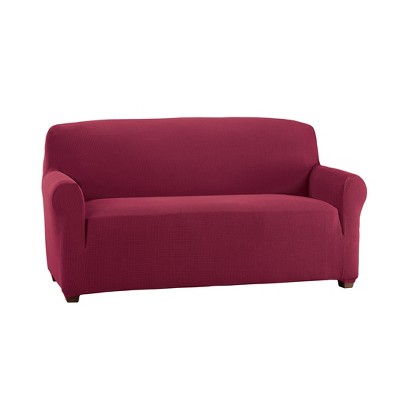 Collections Etc Harrington Textured Stretch Furniture Slipcover ...