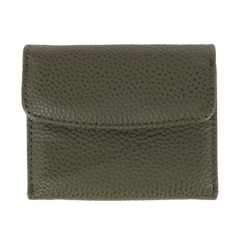 Buxton Women's Stylish And Colorful Mini Trifold Wallet, Olive : Target