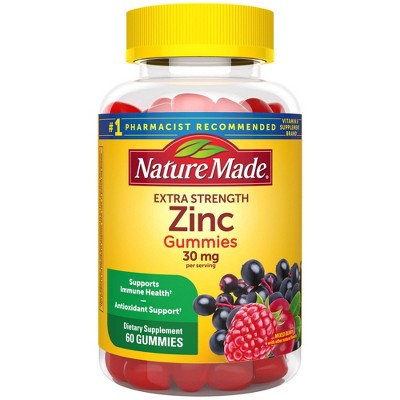 Nature Made Zinc Gummies - 60ct : Target