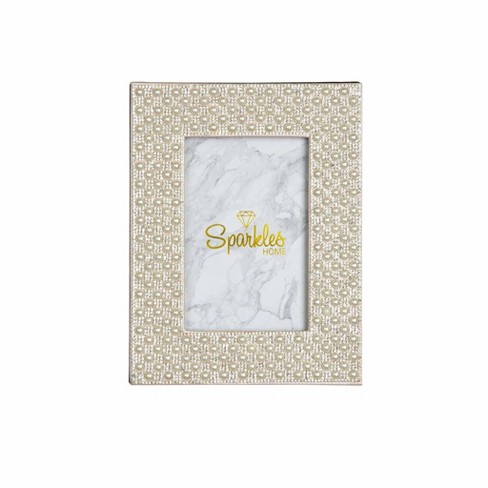 Sparkles Home 4"x6" Montaigne Table Picture Frame: Luxury Rhinestone ...