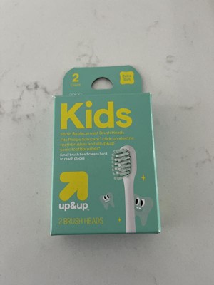 Kids' Battery Toothbrush Replacement Heads - 2pk - Up&up™ : Target