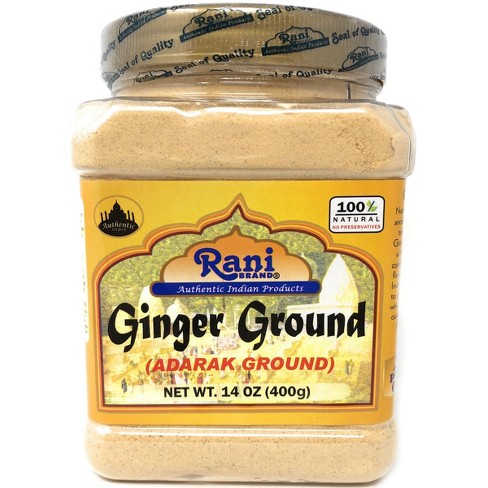 Ginger (adarak) Ground - 14oz (400g) - Rani Brand Authentic Indian ...