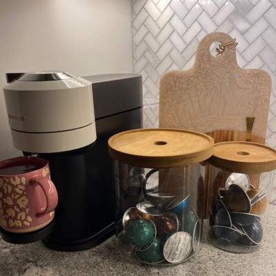 105oz Glass Storage Canister With Wood Lid - Threshold™ : Target