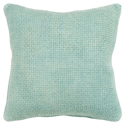 Washed Linen Green Forest Square Pillow 20x20- Set Of 2 No Inner ...