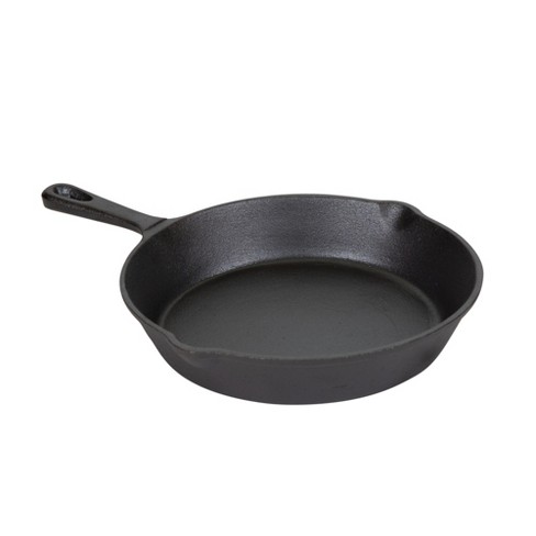 Stansport Preseasoned Cast Iron Skillet Frying Pan - 10 In : Target