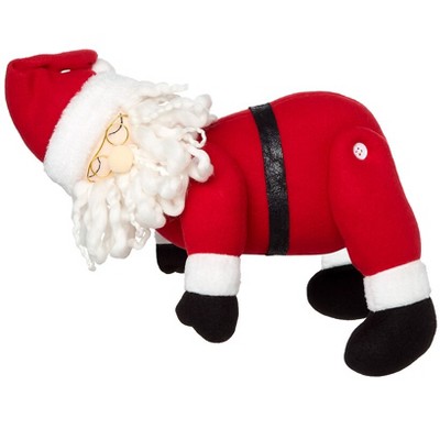 Northlight 2' Traditional Santa Christmas Figure With A Plush Brown ...