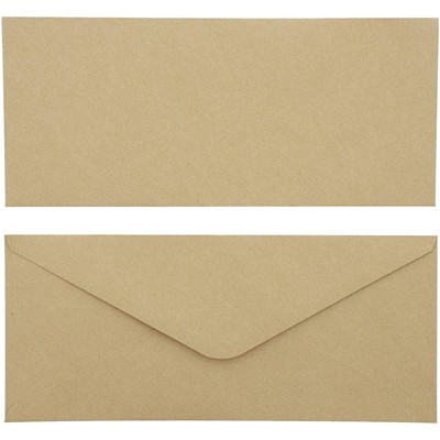 Juvale 100 Pack Kraft 4x6 Envelopes For Invitations, Wedding, Birthday ...