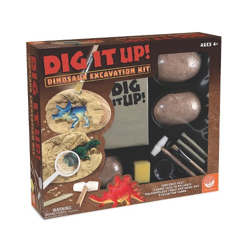 Mindware Dig It Up! 3 Large Dinosaur Excavation Digs Kit With Explorer ...