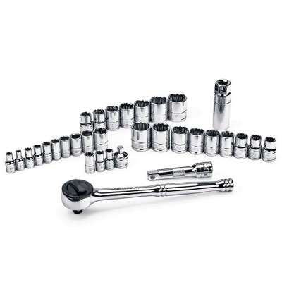 Powerbuilt 28 Piece Zeon Socket Set For Damaged Bolts : Target