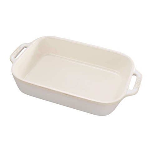 Staub Ceramic 10.5-inch X 7.5-inch Rectangular Baking Dish - Rustic ...