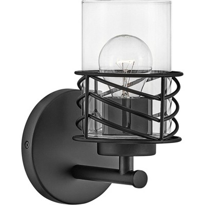 Hinkley Della 9 1/2" High Black Wall Sconce : Target