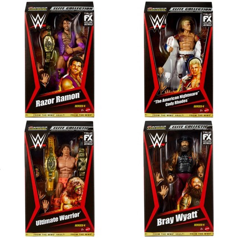 Wwe From The Vault Ringside Exclusive Series 4 Set Of 4 Action Figures ...
