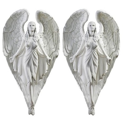 Design Toscano Spiritual Path Angel Wall Sculpture: Set Of 2 : Target