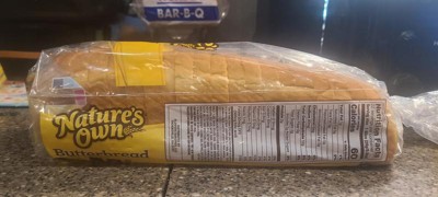 Nature's Own Butter Bread - 20oz : Target