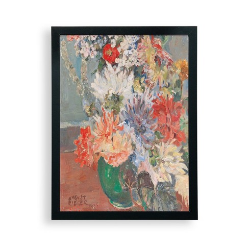 12" X 16" Summer Bouquet August Rieger Frame Wall Art - Deny Designs ...