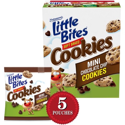 Entenmann's Chocolate Chip Cookie Little Bites - 5ct/8.25oz : Target