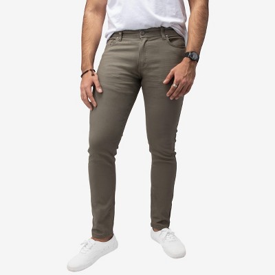 X Ray Men's Five Pocket Commuter Pants In Olive Size 34x32 : Target