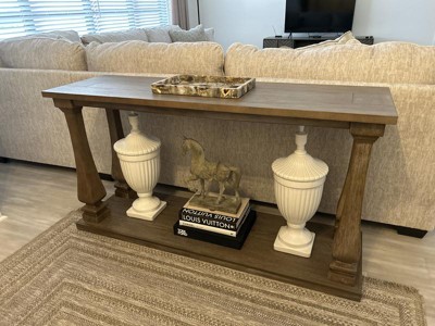 Johnelle Sofa Table Gray - Signature Design By Ashley : Target