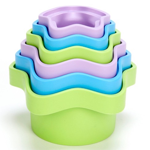 Green Toy: My First Stacking Cups : Target