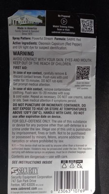 Sabre 2pk Jeweled Pepper Spray : Target