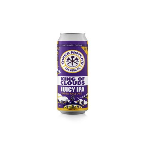 Three Notch'd King Of Clouds Juicy Ipa - 4pk/16 Fl Oz Cans : Target