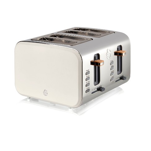 Swan Nordic 4 Slice Toaster White : Target