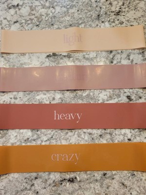 Blogilates Loop Bands - 4pk : Target