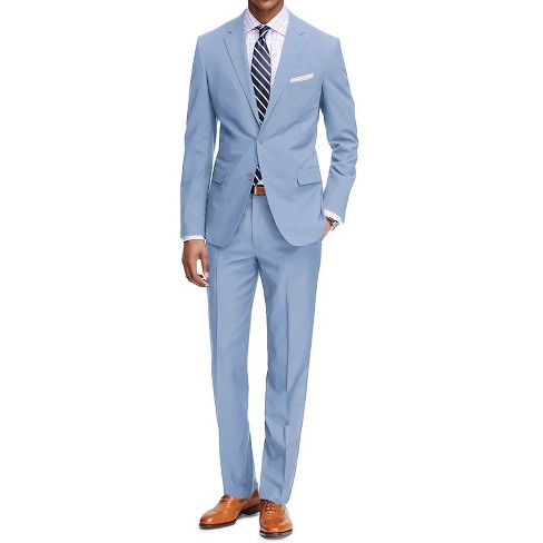 Braveman Men's Classic Fit 2pc Suits,light Blue,42 : Target