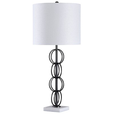 Knox Adjustable Shaded Table Lamp Black - Threshold™ : Target