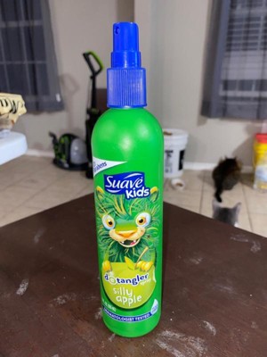 Suave Kids Detangler Spray For Tear-free Styling Silly Apple - 10 Fl Oz ...