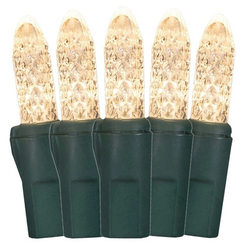 Ge Staybright Random Sparkle 100-count Warm White Led Miniature String ...