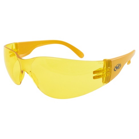 Global Vision Eyewear Rider Safety Motorcycle Glasses With Yellow ...