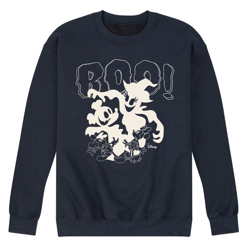 Men's Disney Boo Graphic Fleece Sweatshirt - Navy - Medium : Target